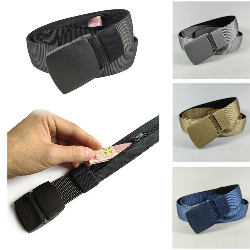 WL Travel Cash Anti Theft Belt Waist Bag Women Portable Hidden Money ...
