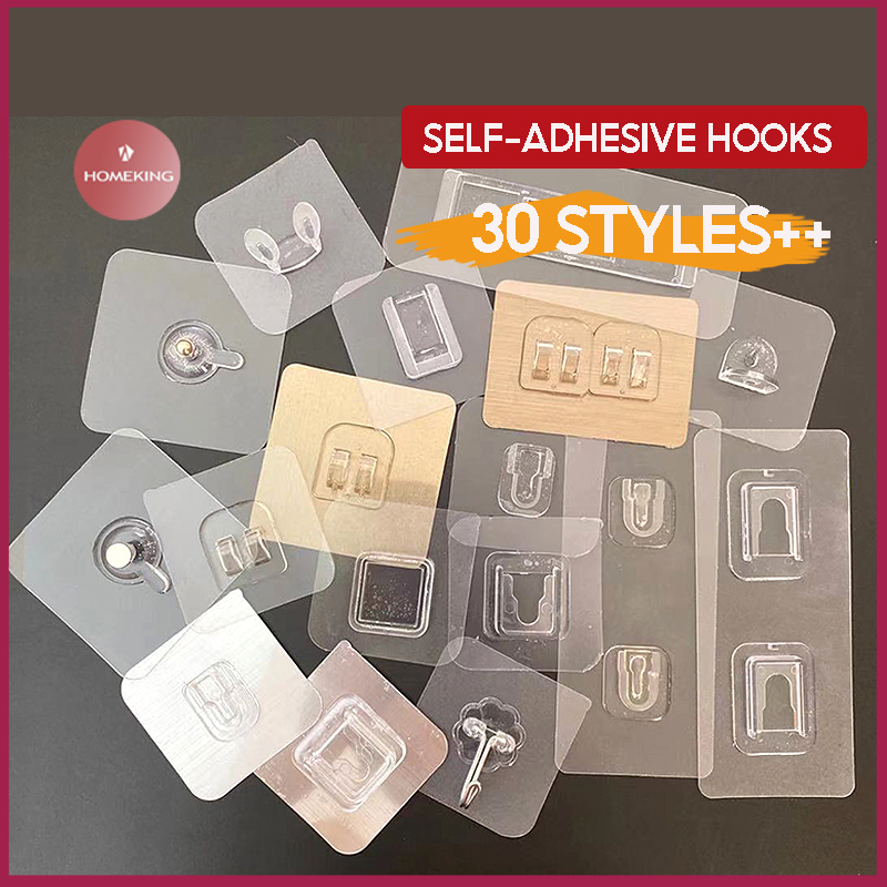 30Styles+ Traceless hook,Multipurpose Wall Mounted Hook Household ...