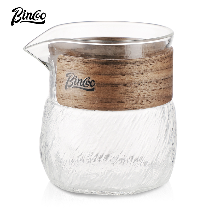 BINCOO Hand Pour Coffee Pot Sharing Kettle Set Cold Brew Pot Glass Tea ...