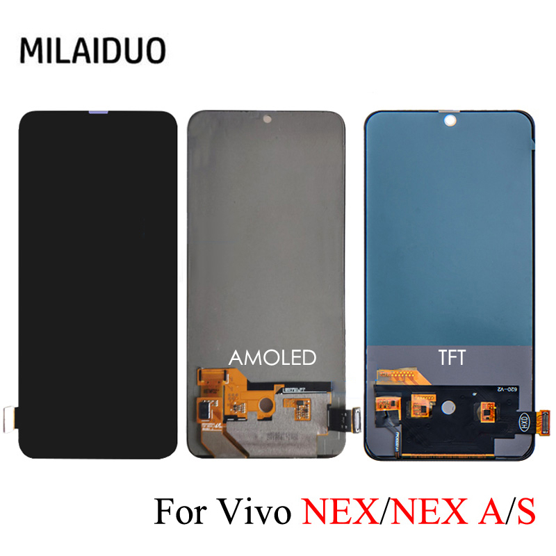 Original AMOLED / TFT LCD For Vivo NEX / NEX A / NEX S LCD Display Touch Screen Digitizer ...