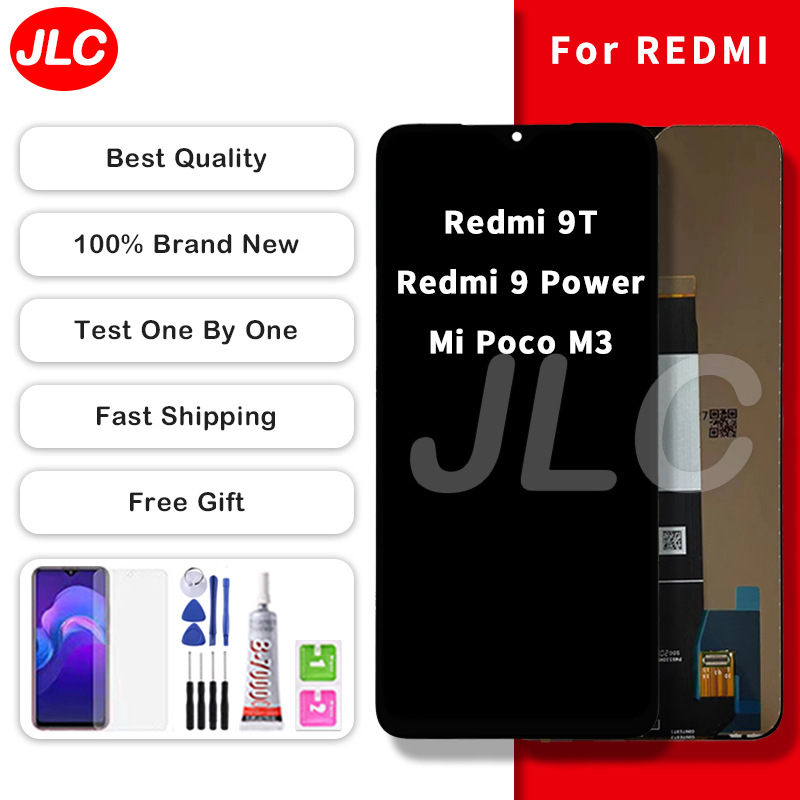 Ori For Xiaomi Redmi 9T Redmi 9 Power Mi Poco M3 Lcd Display Touch Screen Assembly Replacement ...