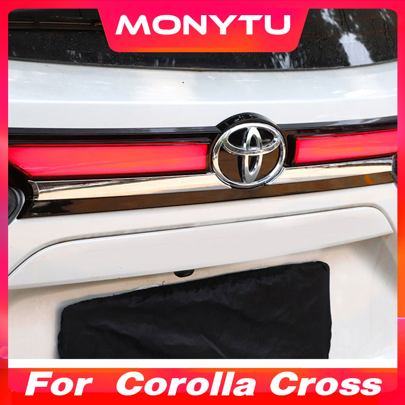For Toyota Corolla Cross 2021 2022 2023 2024 LED Car Rear Trunk Warning ...
