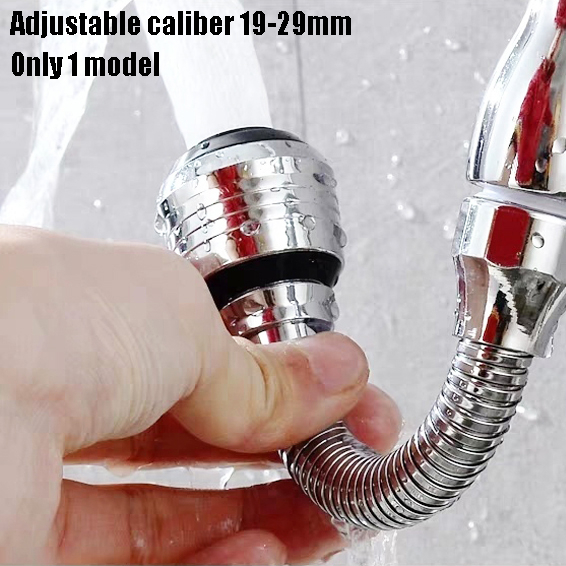 360 Degree Swivel 3 Modes Anti Splash Water Saving Faucet Sprayer