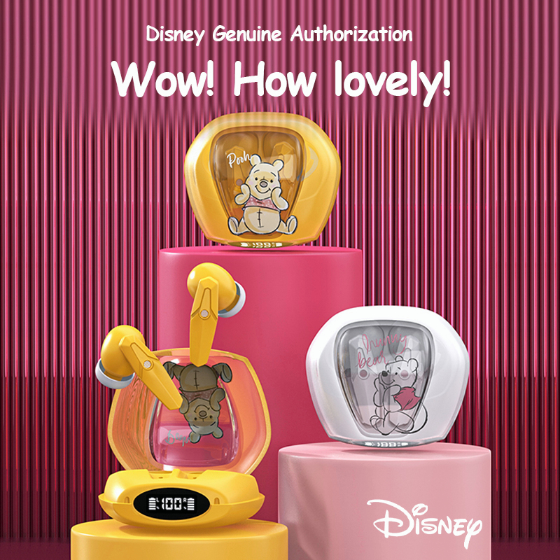Disney J09 Bluetooth Earphone Wireless Headphone IPX5 Waterproof WIth ...