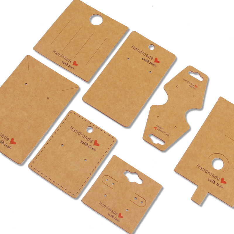 Earring Display Card Brooch Label Ring Necklace Jewelry Storage ...