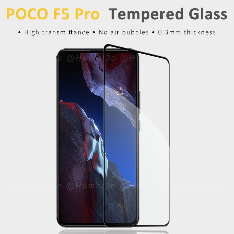 For Xiaomi Poco F5 PocoF5 Pro HD / Clear Full / Non-full Coverage ...