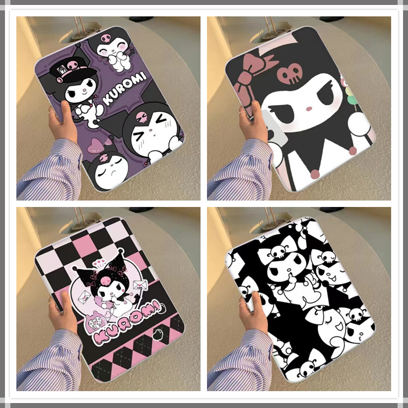 PU Waterproof Computer bag Cartoon Sanrio Kuromi laptop bag 13inch 10 ...