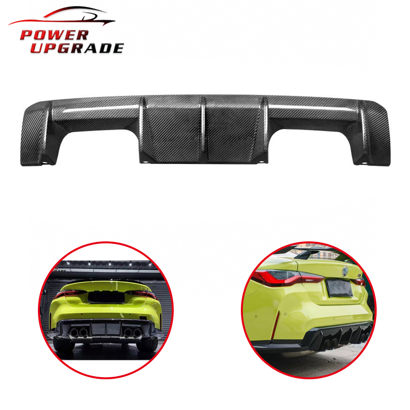 MP Style Carbon Fiber Rear Bumper Diffuser spoiler For Bmw G80 G82 M3 ...