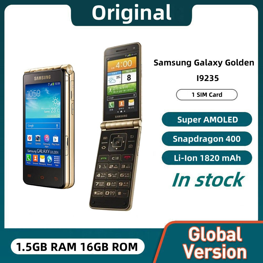Original Samsung Galaxy Golden I9235 Dual-core 3.7 Inches 1.5GB RAM ...