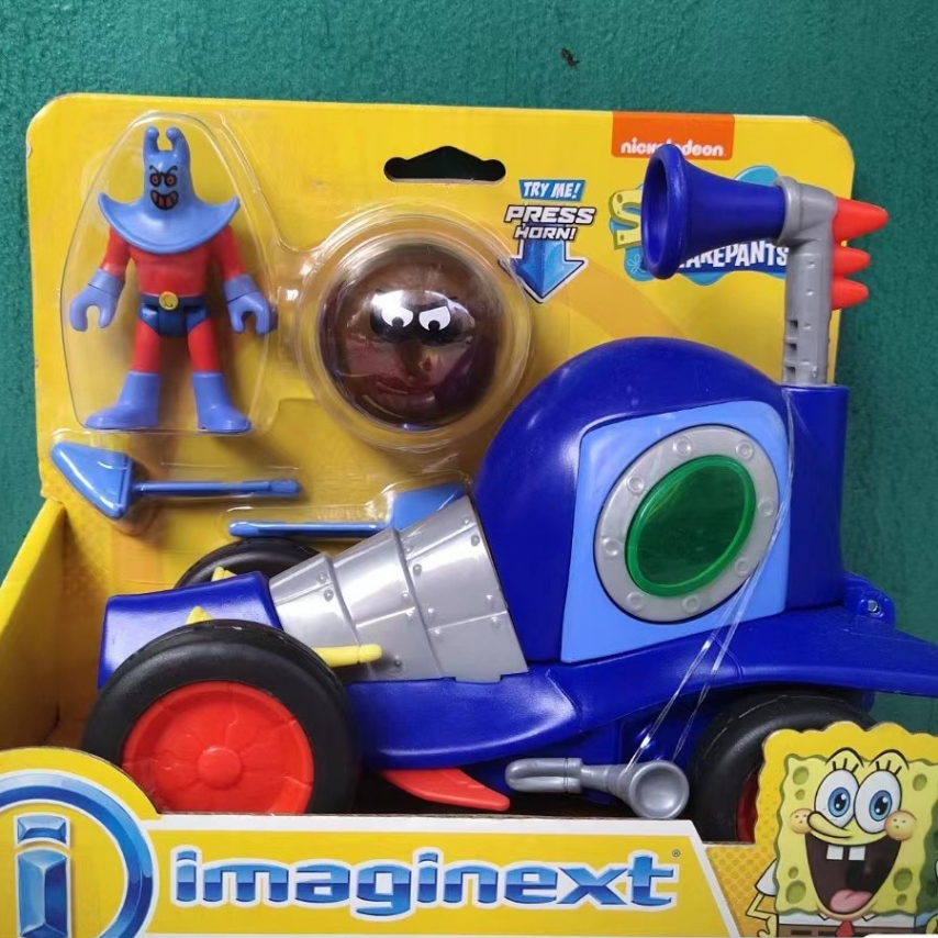 ins Ready Stock Genuine Fisher-Price imaginext Spongebob Squarepants ...