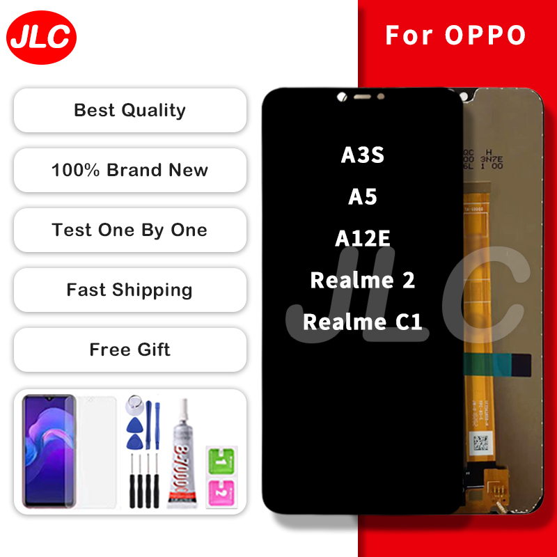 Ori For Oppo A3s A5 A12e Realme 2 Realme C1 Lcd Touch Screen Digitizer Assembly Replacement ...