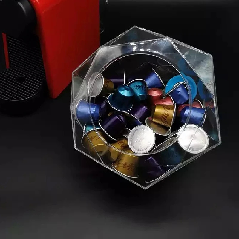 Transparent Coffee Pod Holder For Dolce Gusto Nespresso Acrylic Capsule ...