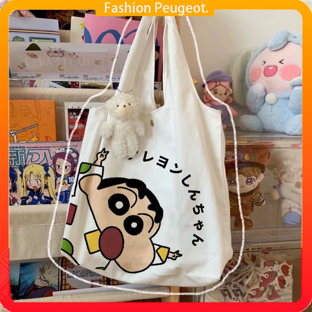 [Ready Stock] Crayon Shin-Chan Bag Female Cute Hand-Painted Cartoon ...