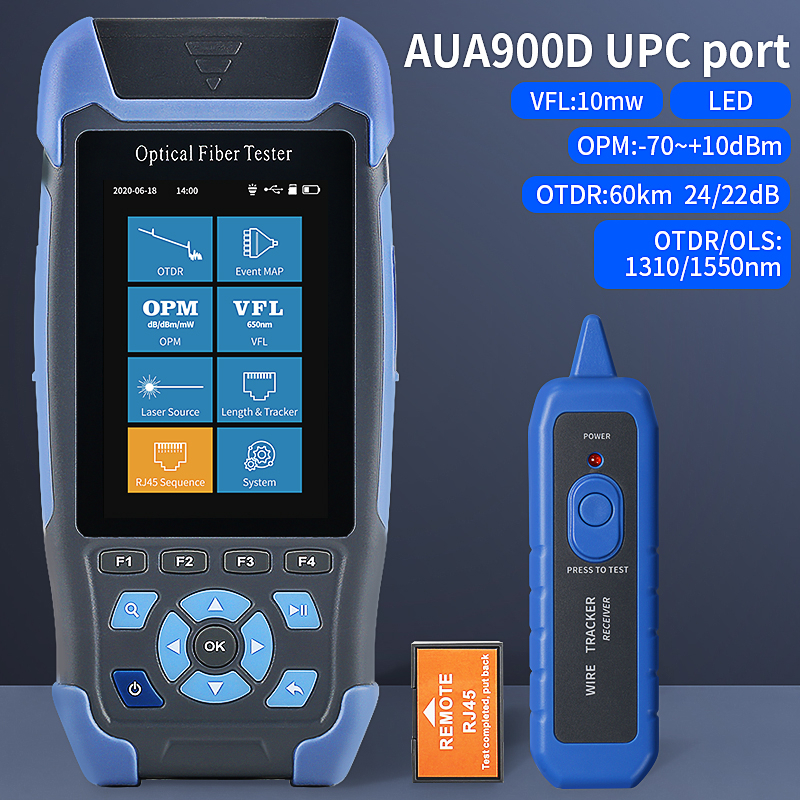 Mini pro OTDR Reflectometer 9 functions in 1 device OPM OLS VFL Event ...