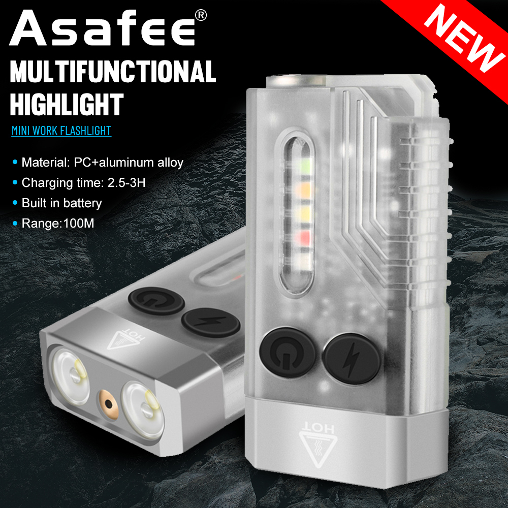 Asafee V10L 1000LM 2 * SZ5-M3+5mw red ultra bright portable work light ...