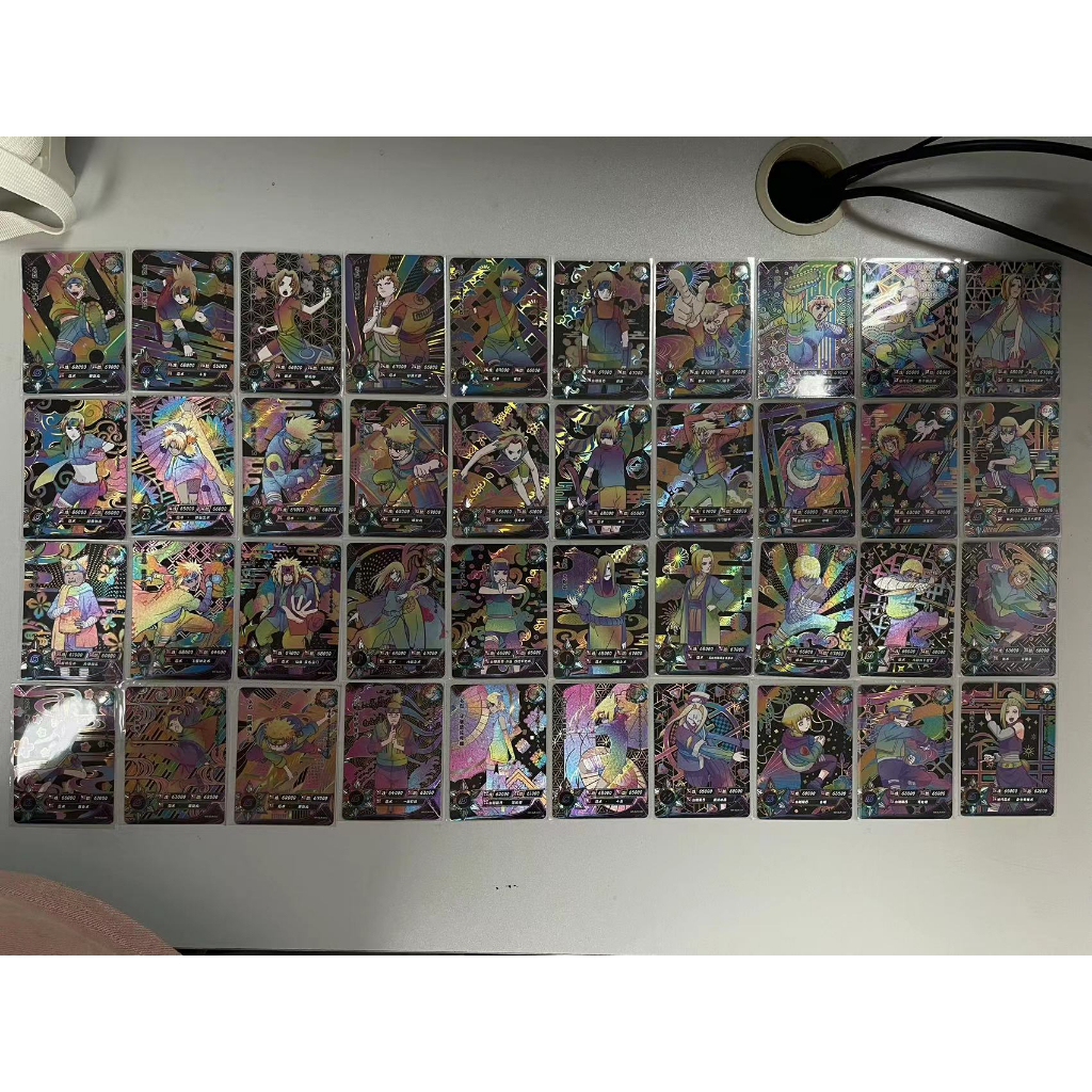 ★KK toy store★ Kayou Naruto Card Ready Stock Black Version SLR Card ...