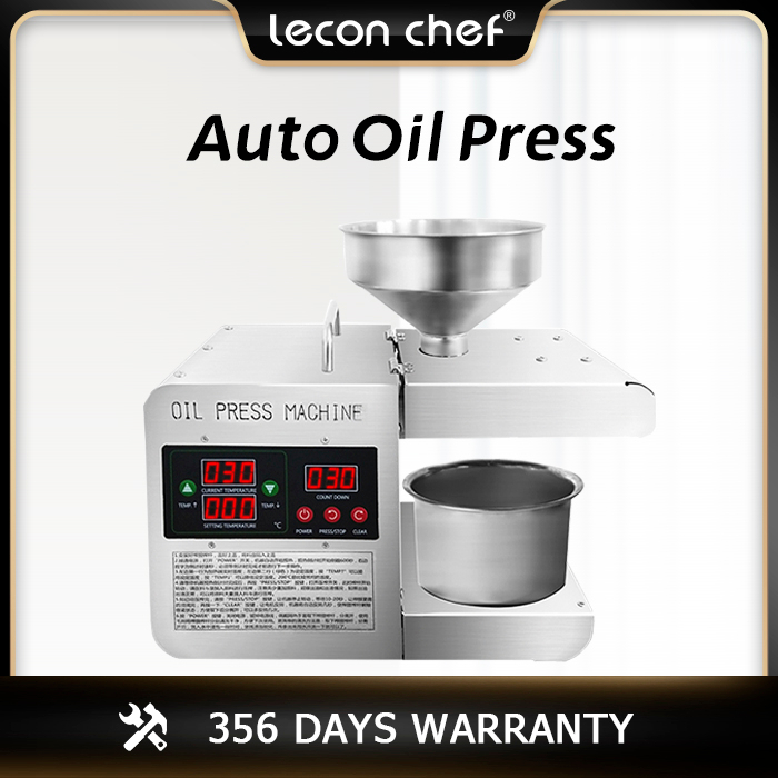 Lecon oil press machine 1.5L Commercial appliances 600w oil press ...