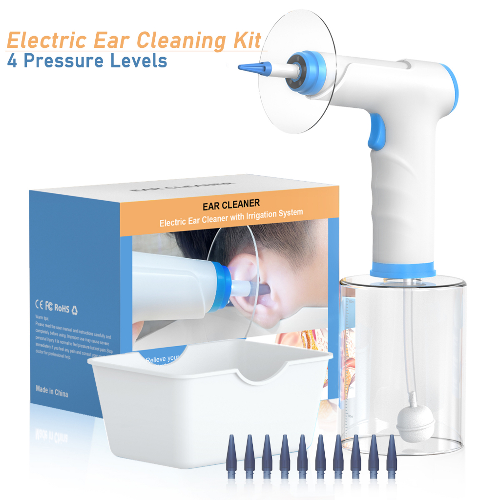 Electric earwax remover Ear infection cleaning Ear Washer 4 Pressure ...