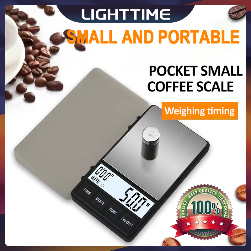 1000X0.1g Pocket Small Coffee Scale Stainless Steel Electronic Scale ...