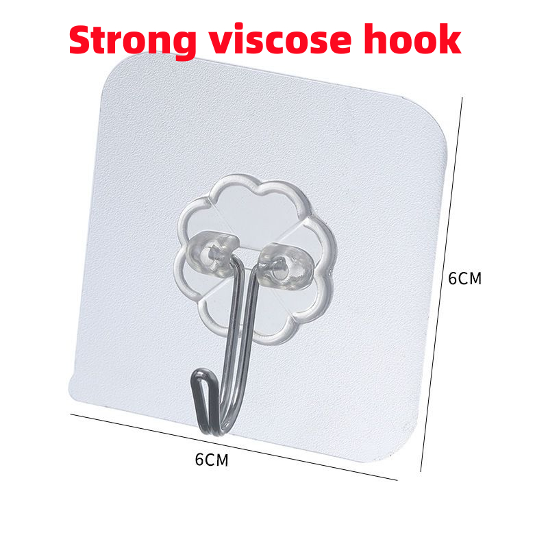 Traceless stick hook wall hanging wall no punching small hook paste ...