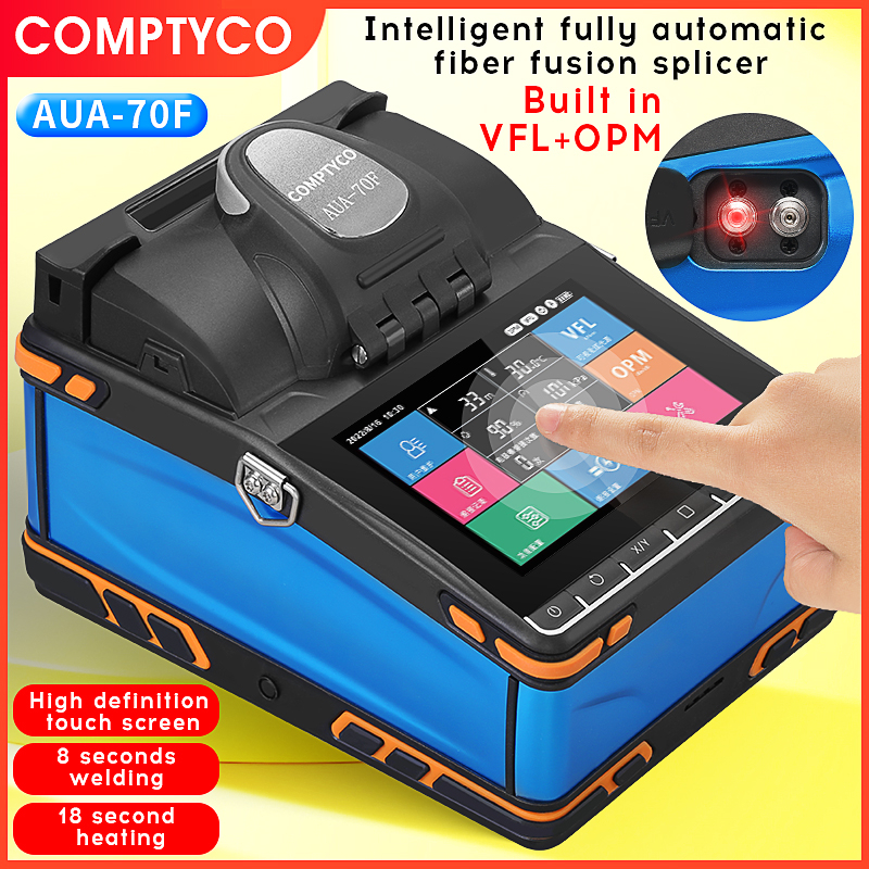 COMPTYCO AUA-70F full-automatic touch screen optical fiber fusion ...