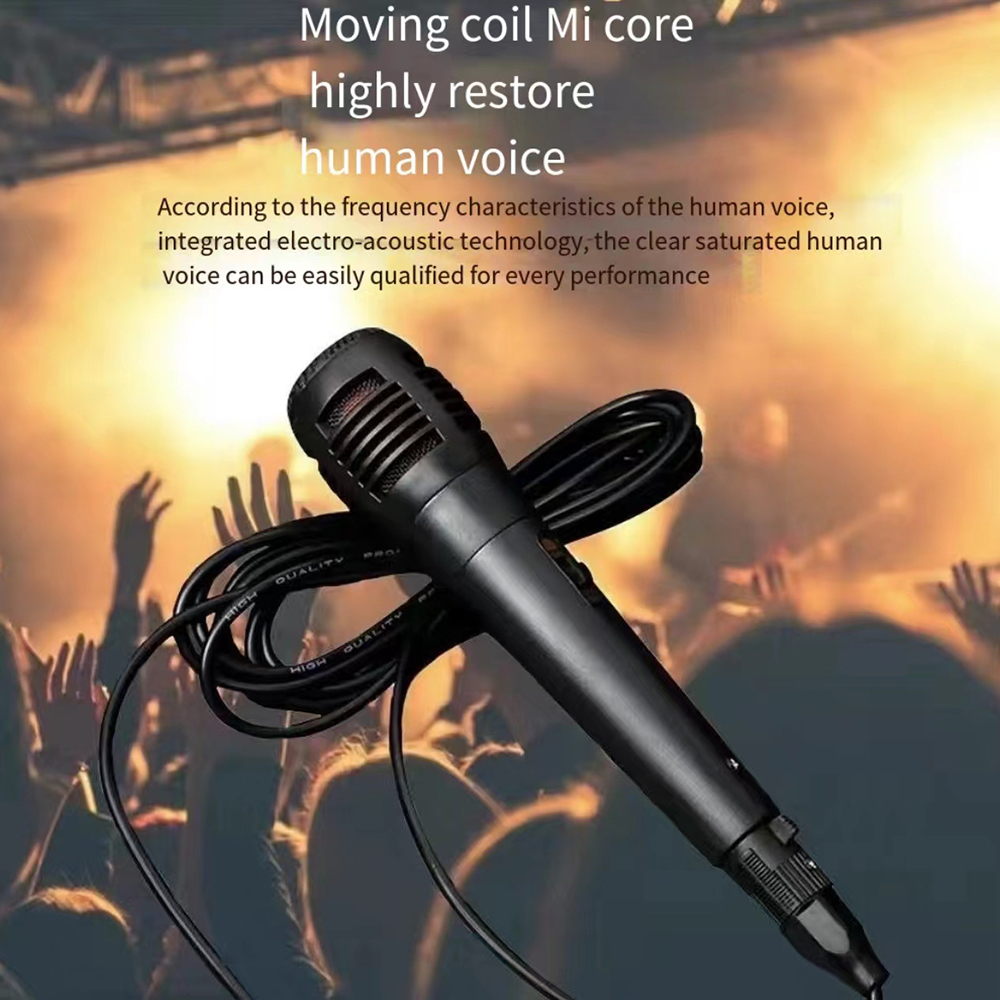 Handheld wired microphone 6.5mm dynamic microphone amplifier trolley ...