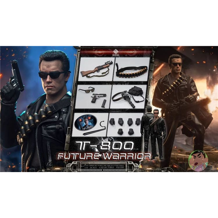 PRESENTTOYS PT-sp39 1/6 Terminator T800 Action Figure | Shopee Malaysia