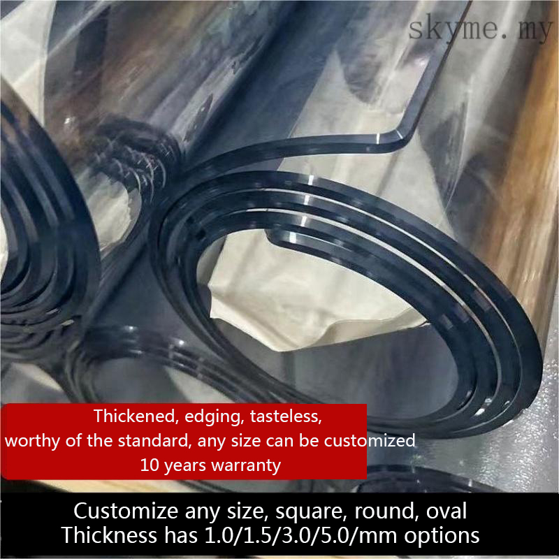 Custom PVC table mat Tablecloth alas meja plastik |Reinforced Edging ...