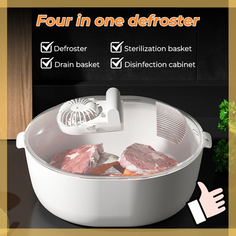 Efficient Quick Defrost HOT Defroster Easy To Use Dust Proof Large ...