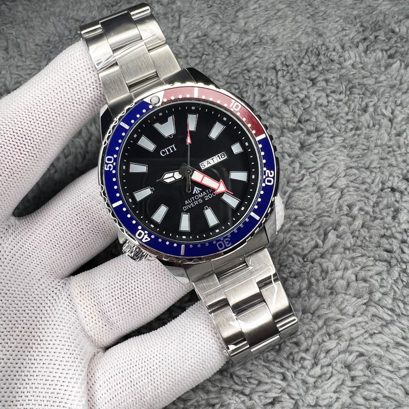 Citizen globefish Dual Calendar Men Watch Quartz Night Light Calenda ...