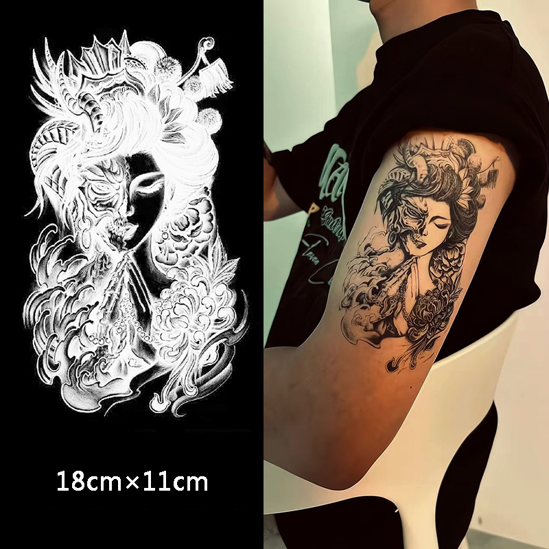 【COCO Magic Tattoo】 Lasts 15 days ；18cm*11cm；tattoo sticker waterproof ...