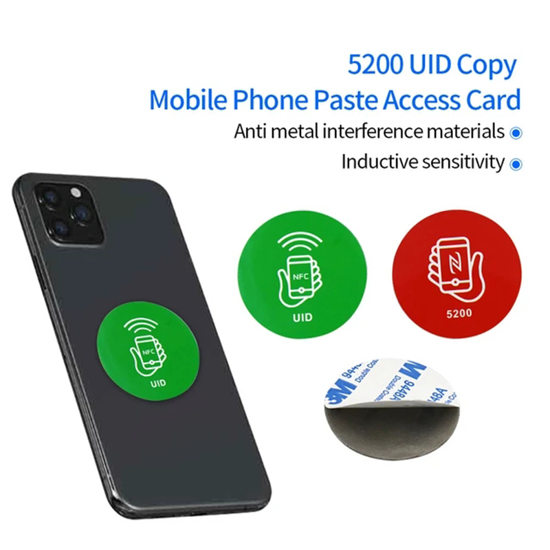 10pcs/50pcs 125Khz EM5200 T5577/ 13.56Mhz UID Mi-fare Access Control ...