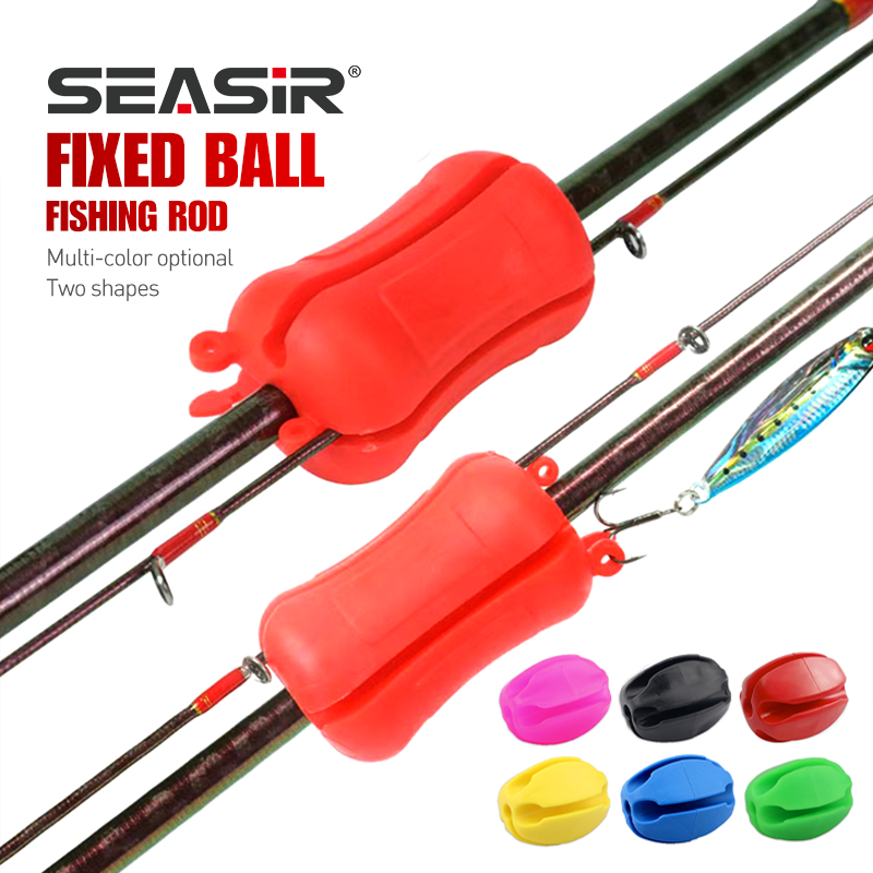 SEASIR Fishing Rod Fixed Ball Silicone Rod Ball Protection Anti ...