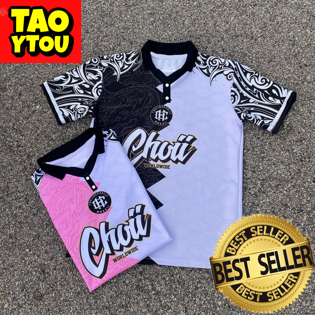 🔥Choii Baju Tshirt Lelaki Thailand Viral Custom Jersey Ootd Collar ...