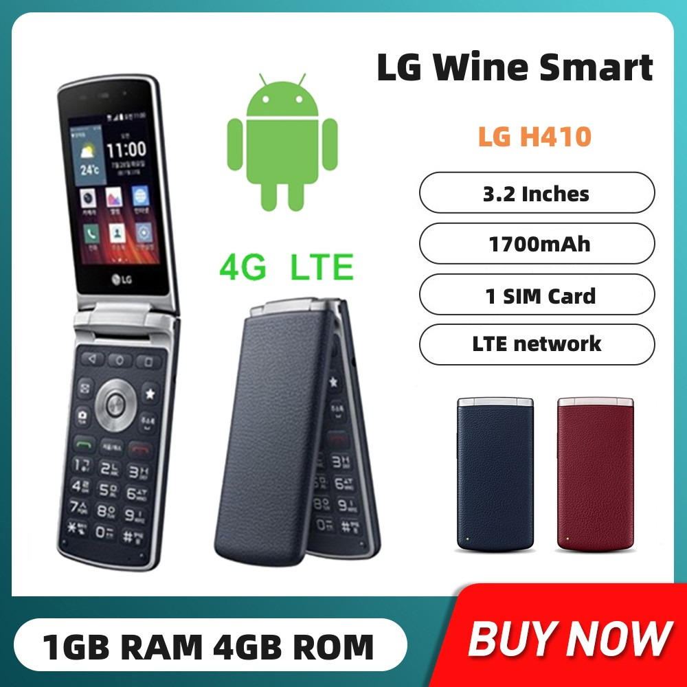 Original Unlocked LG Wine Smart LG H410 Quad Core 3.2 Inches 1GB RAM ...