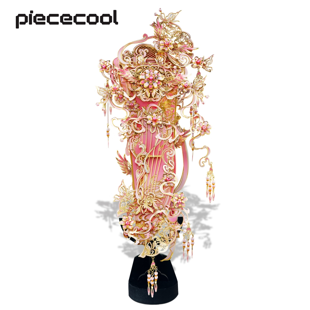 Piececool Crush Chinese Zither Metal 3D Puzzle Kits | Shopee Malaysia