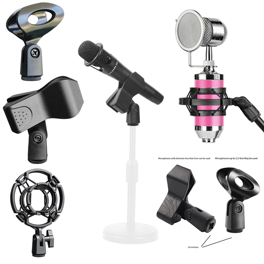 Microphone stand head live K-song capacitor microphone universal KTV ...