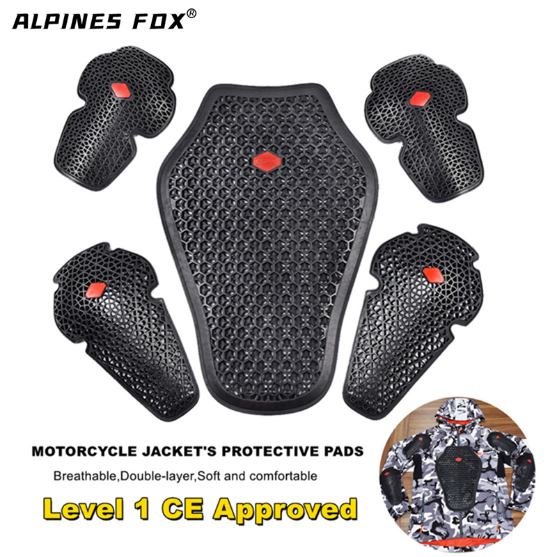 Motorcycle Armor CE certified Jacket Insert Back Protector Thicken High ...