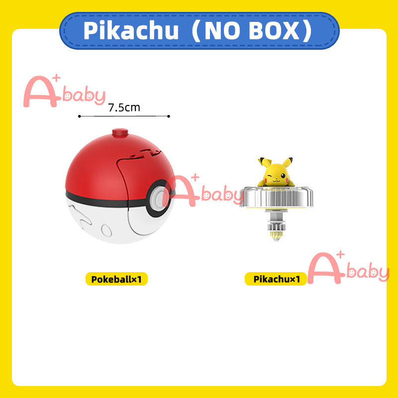 [A+baby] Pokemon Spinning Tops Toy（Beyblade/Gyro/Gyroscope）With ...