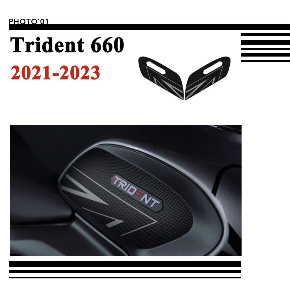 PSLER For Triumph Trident 660 Sticker Tank Pad 2021 2022 2023 | Shopee ...