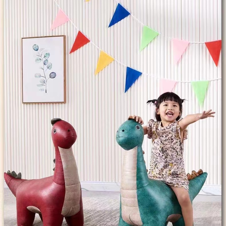 Children Animal Stool Dinosaur Shape Small Stool Cartoon Stool Children ...