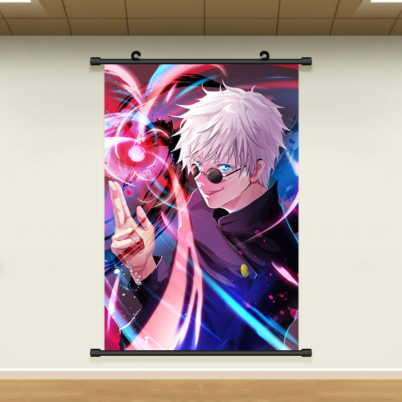 Gojo Satoru Real Man Jujutsu Kaisen Poster Wall Decor Anime Posters ...