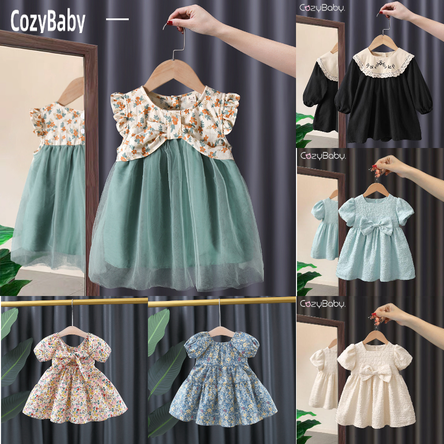 Baby Girl Dress Summer Dress Baby Chiffon Exotic Floral Princess Skirt ...