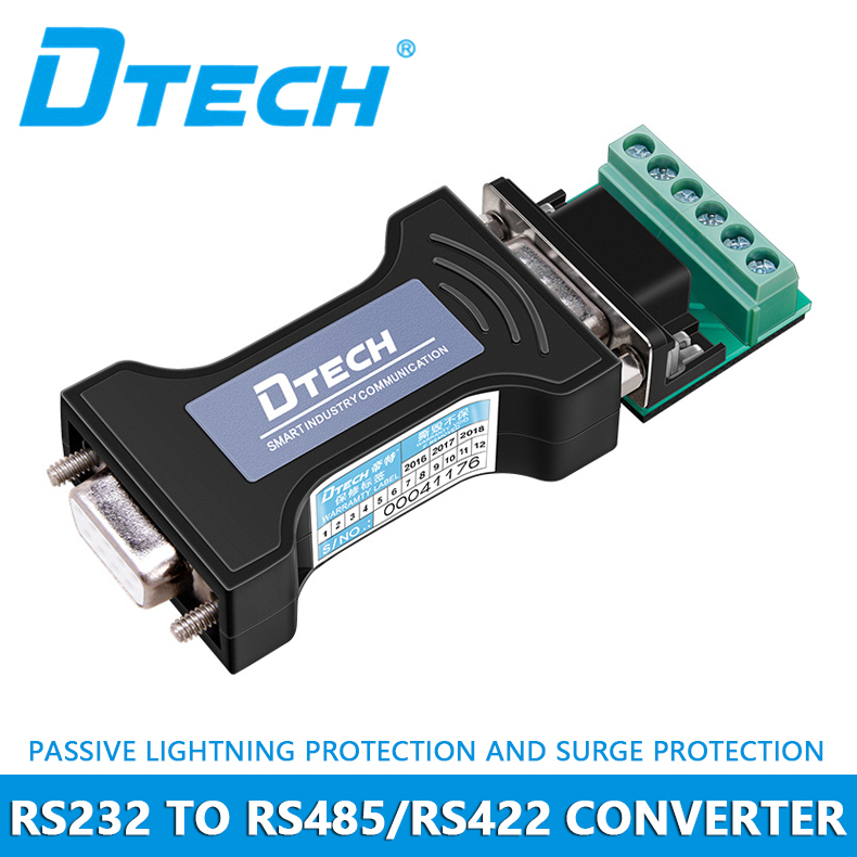 DTECH RS232 to RS485 / RS422 Serial Communication Data Converter Adapter Mini-Size | Shopee Malaysia
