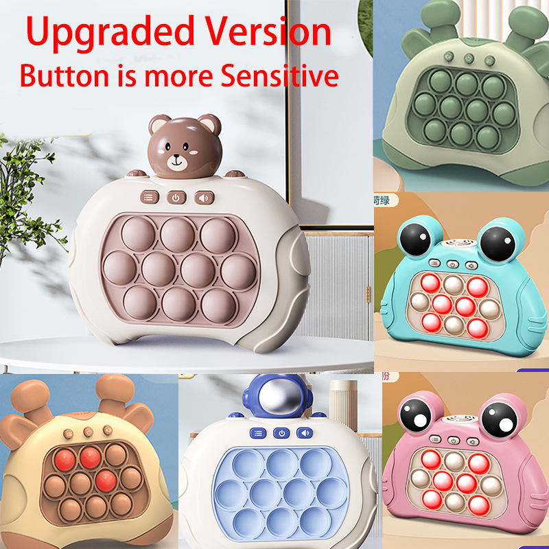 4 modes Bubble Pops Bouncing Simple Dimple Pop it Fidget Toys Finger ...