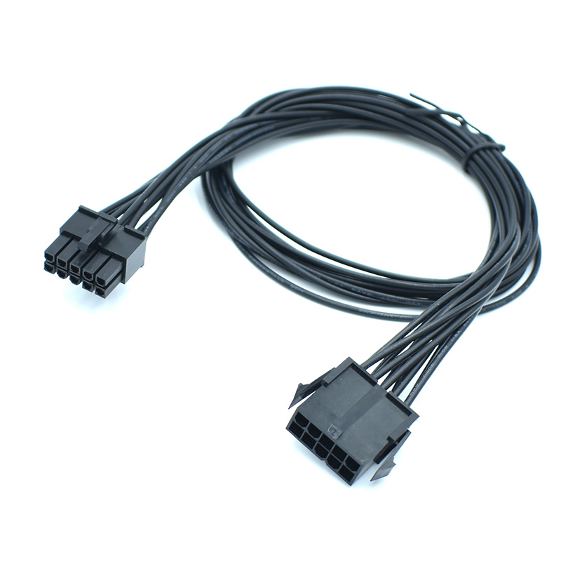 60cm 18AWG CPU 10pin Male to 10pin Female Server Power Extension Cable ...