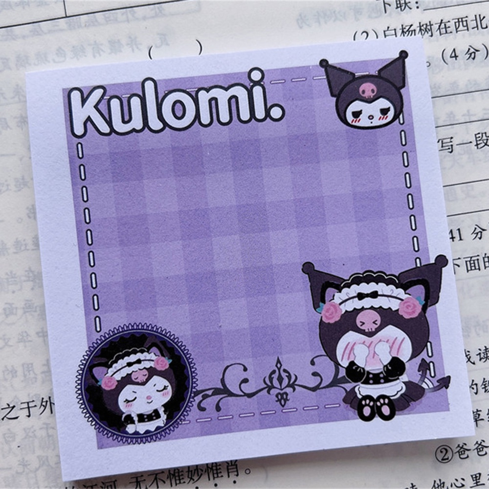 Sanrio Mini Note Pad Cute Cinnamoroll Kuromi My Melody Japanese Post-it ...
