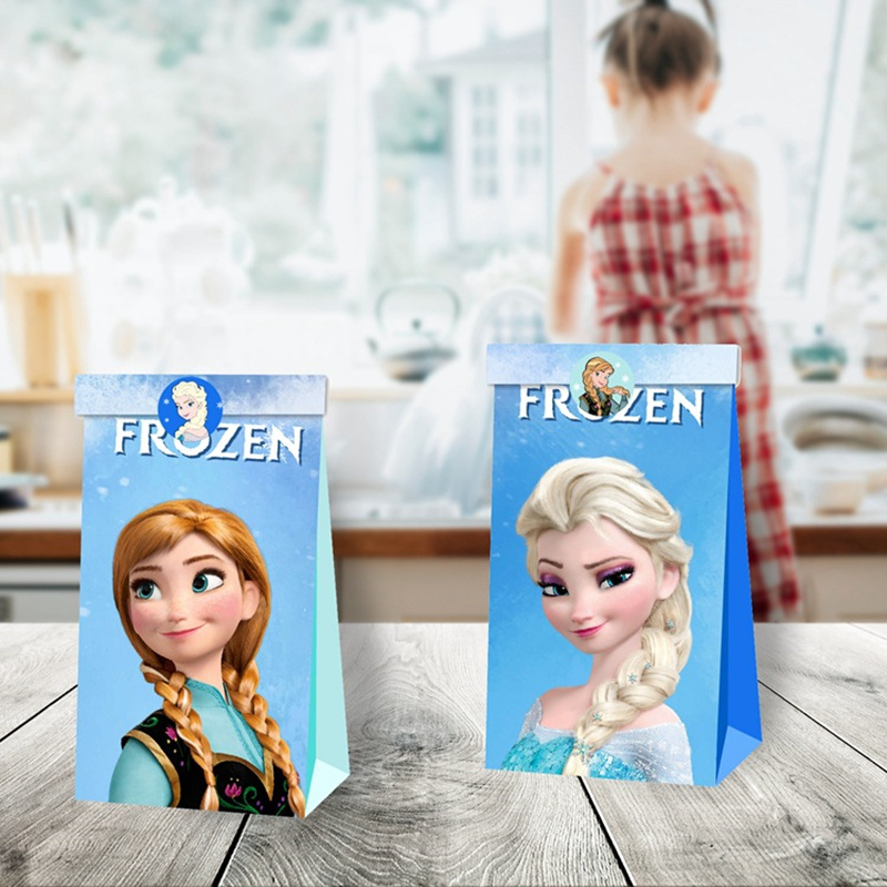 12pcs Frozen Princess Girls Birthday Party Decoration Candy Gift Bag ...