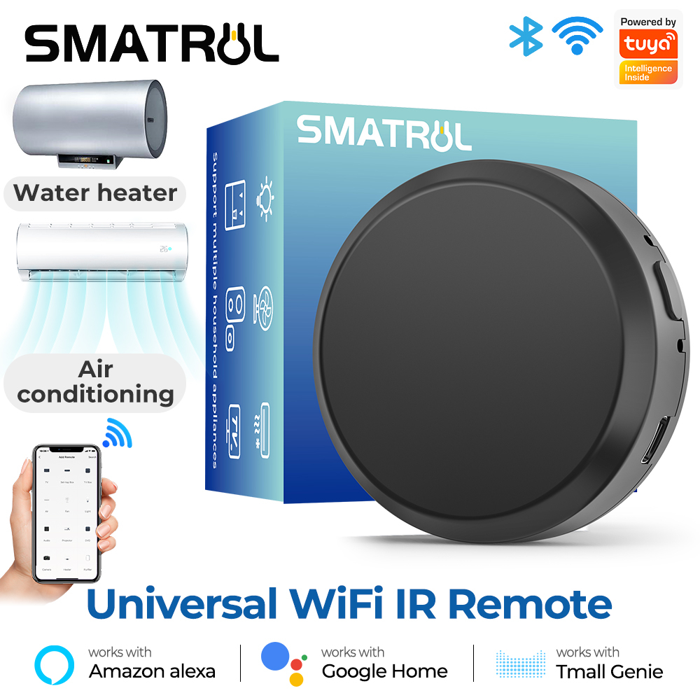 SMATRUL Smart IR Remote Control WiFi IR Blaster Controller Universal ... SMATRUL Smart IR Remote Control WiFi IR Blaster Controller Universal ...