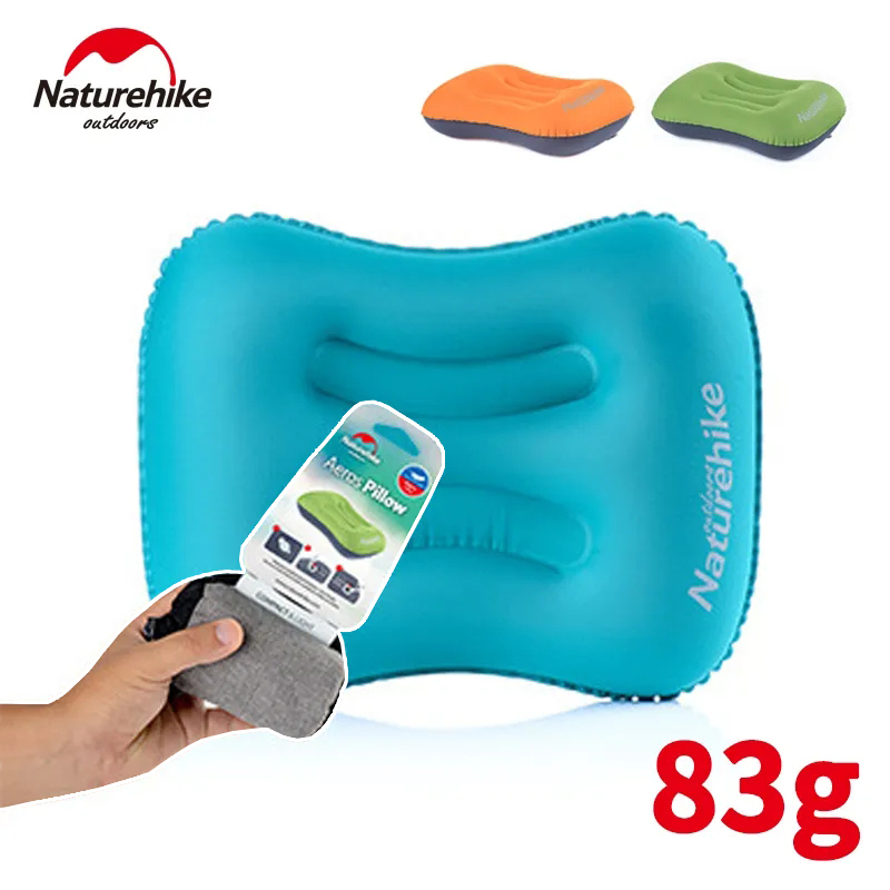 Naturehike Ultralight Portable Inflatable Neck Rest Pillow | Shopee ...
